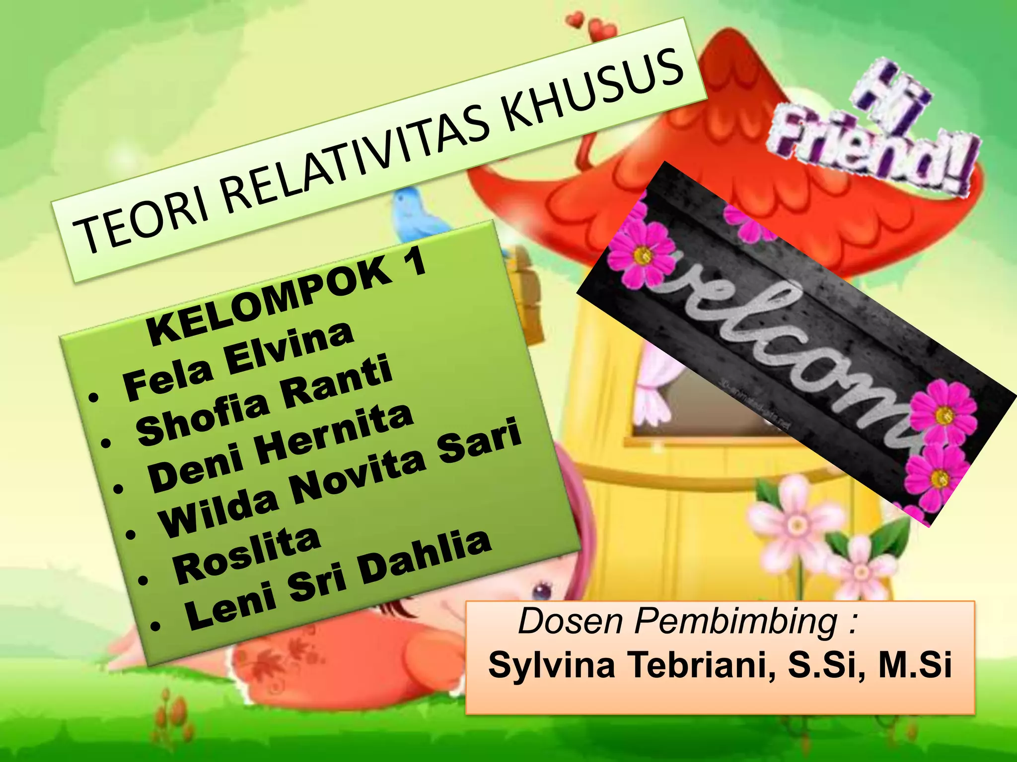 TEORI RELATIVITAS KHUSUS | PPTX