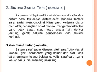 sistem saraf | PPTX