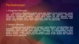 Presentasi Glikosida | PPTX