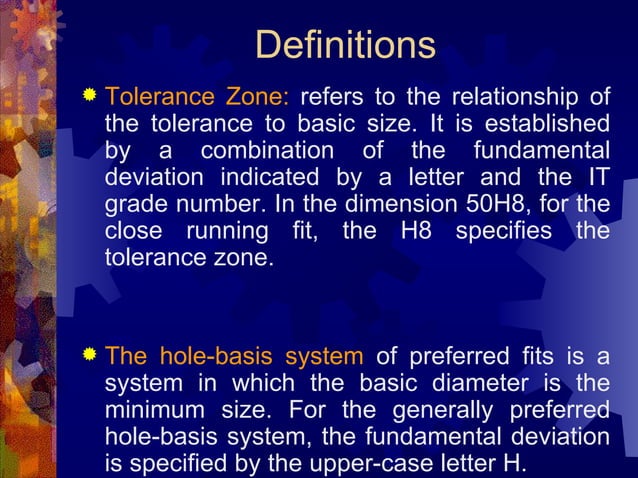 Ppt Fits Tolerances[1] | PPT | Physics | Science
