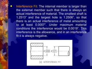 Ppt Fits Tolerances[1] | PPT