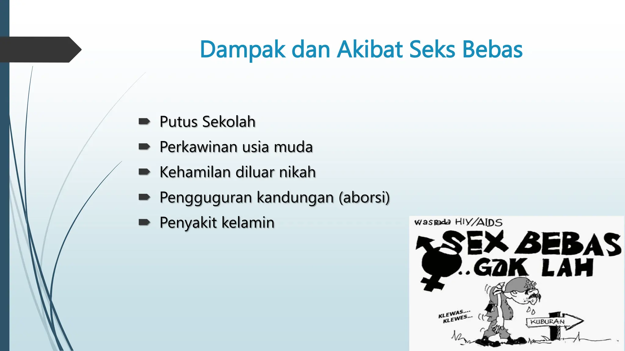 ppt fix, materi seks bebas, edukasi, sosial | PPTX