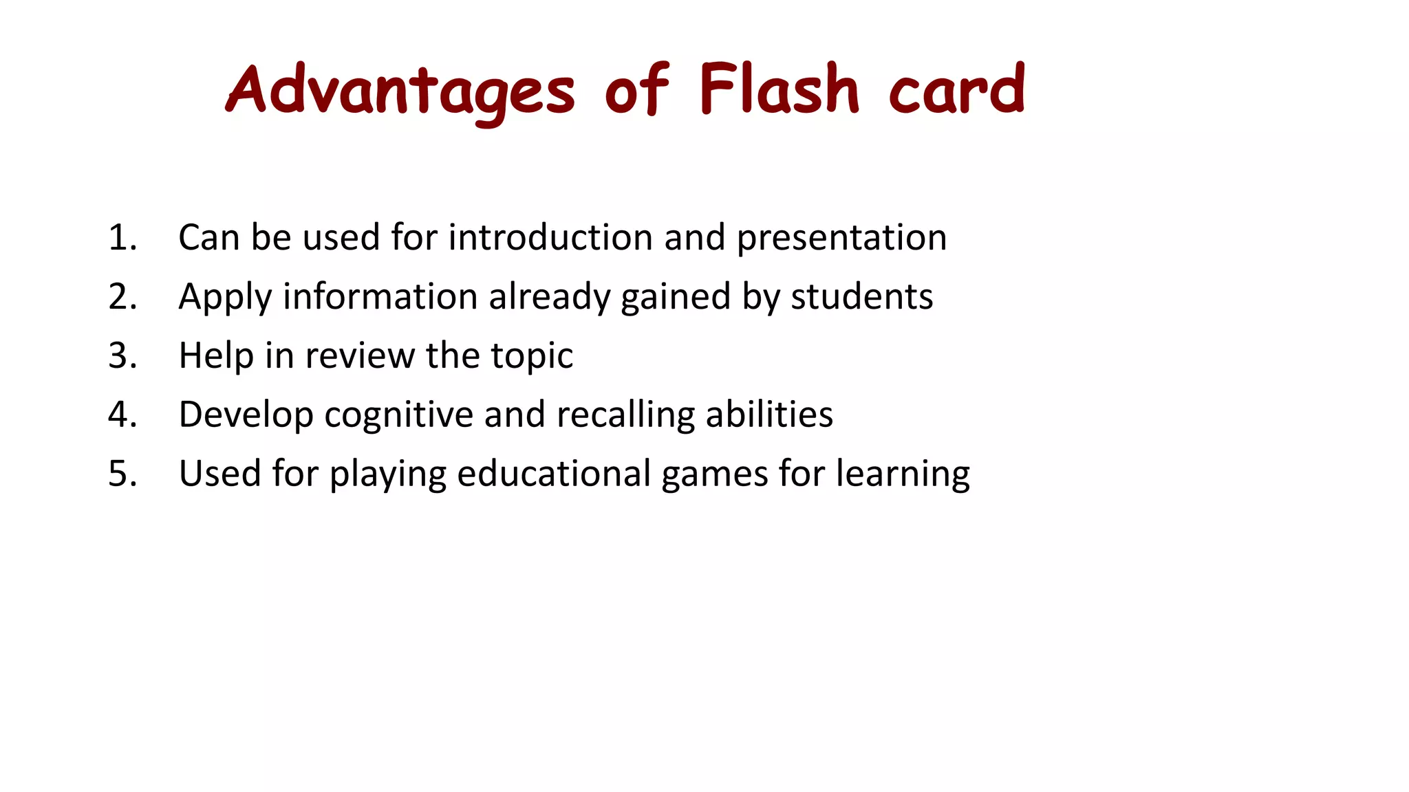 Ppt flash card | PPTX