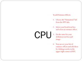 Pp tflashcards | PPT