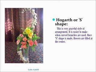 Flower arrangement in housekeeping dept. | PPT
