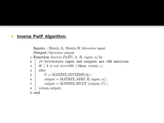 Ppt fnr arbitrary length small domain block cipher proposal | PPTX