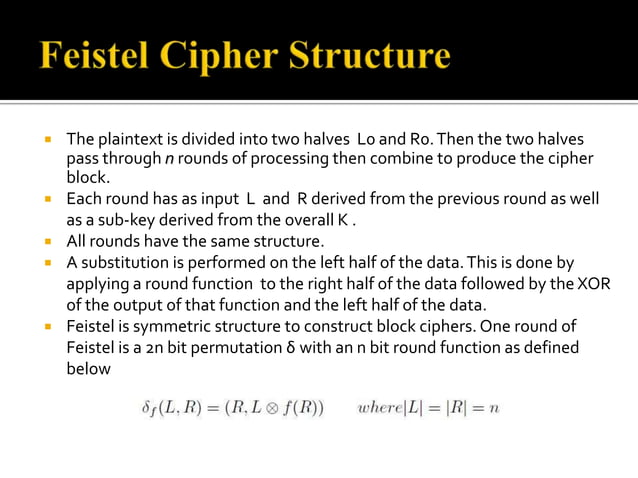 Ppt fnr arbitrary length small domain block cipher proposal | PPT