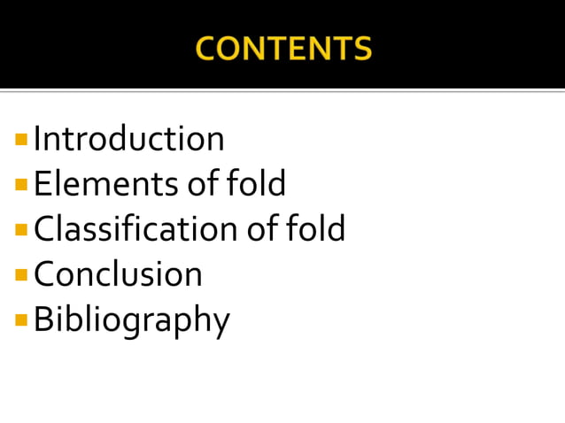 Fold & its classification | PPTX | Geology | Science
