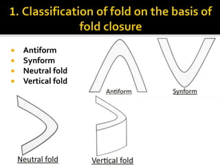 Fold & its classification | PPT
