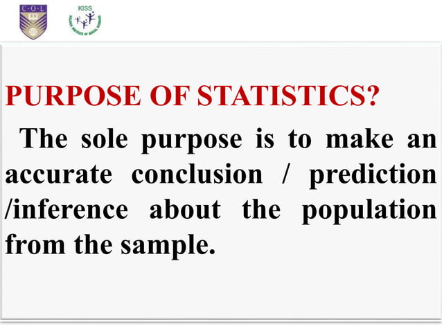 Ppt For 11 Introduction To Statistical Inference Ppt