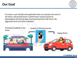 Development of post driving feedback application | PPTX