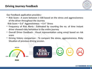 Development of Post driving Feedback Application | PPTX