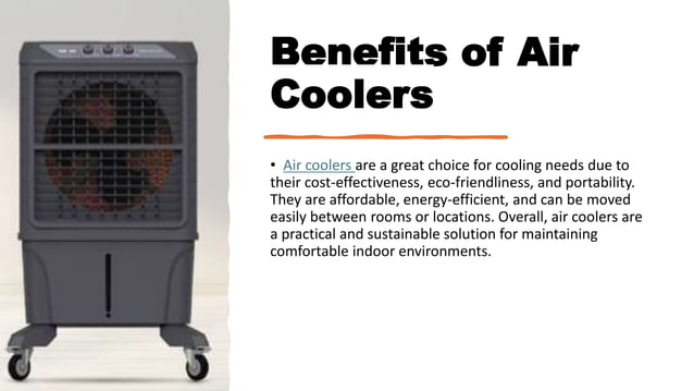 A Guide To Choosing The Ideal Air Cooler Ppt