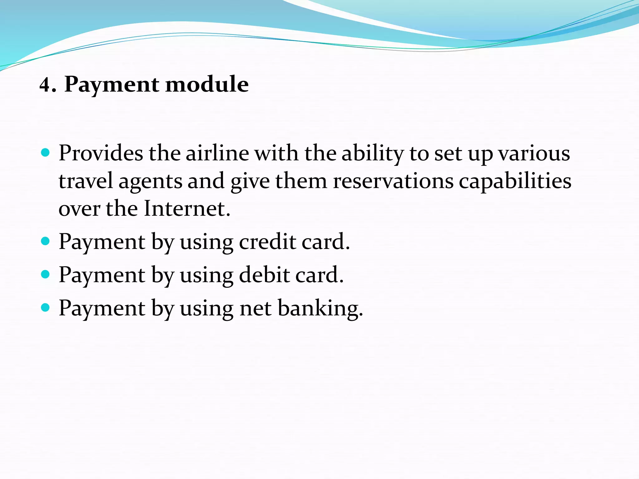 PPT For Airline Reservation System (pooja).ppt