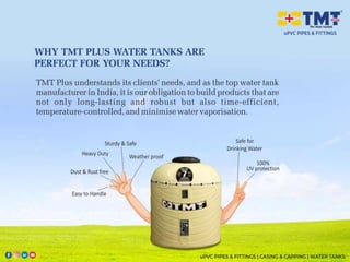 How Does a Layered Water Tank Contribute to Water Conservation | PPTX