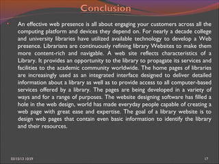 Tools and Techniques used in Design and Development of Modern Library ...