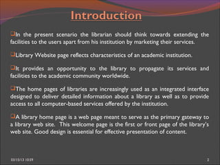 Tools and Techniques used in Design and Development of Modern Library ...