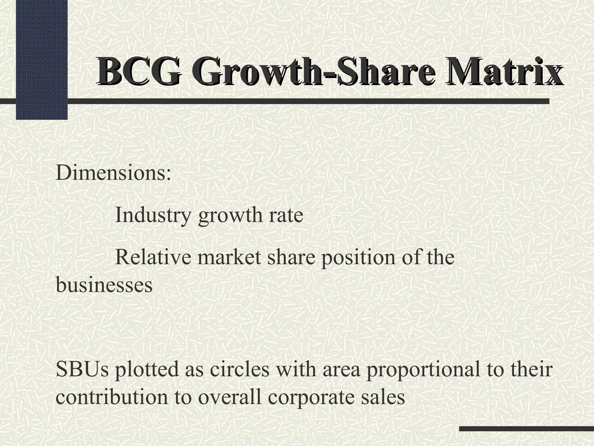Ppt for bcg & ge nine cell matrix | PPT