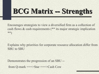 Ppt for bcg & ge nine cell matrix | PPT