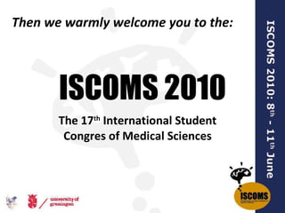 ISCOMS student promotion | PPT