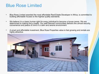 Real estate company in ghana | PPT