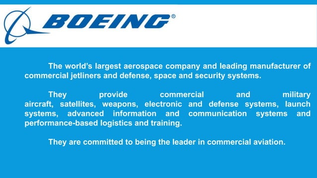 Ppt for boeing final | PPT