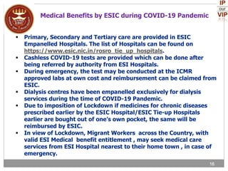 AN INSIGHT INTO ESI SCHEME , Shri Alok Gupta Dy. Director ESIC | PPTX
