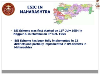 AN INSIGHT INTO ESI SCHEME , Shri Alok Gupta Dy. Director ESIC | PPT