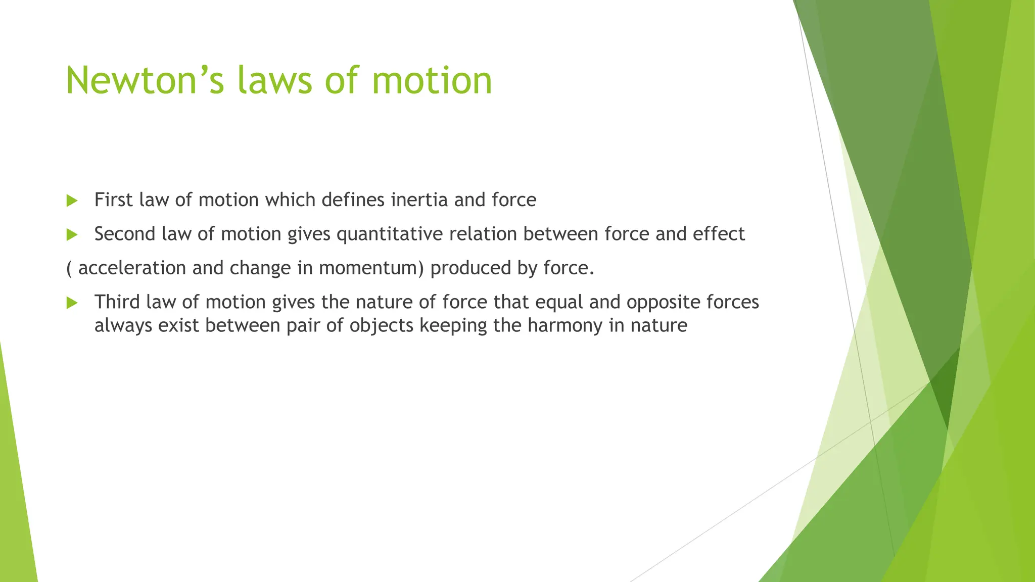 ppt_force-and-laws-of-motion for Class 9 | PDF