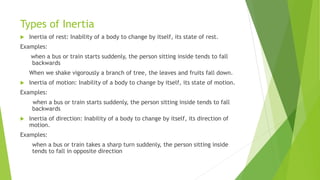 ppt_force-and-laws-of-motion for Class 9 | PDF