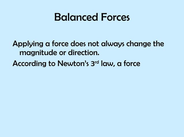Ppt Forces Mass Inertia Ppt