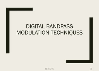 M-ary Modulation, noise modelling, bandwidth, Bandpass Modulation | PDF