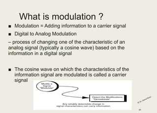 M-ary Modulation, noise modelling, bandwidth, Bandpass Modulation | PDF
