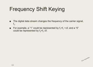 M-ary Modulation, noise modelling, bandwidth, Bandpass Modulation | PDF