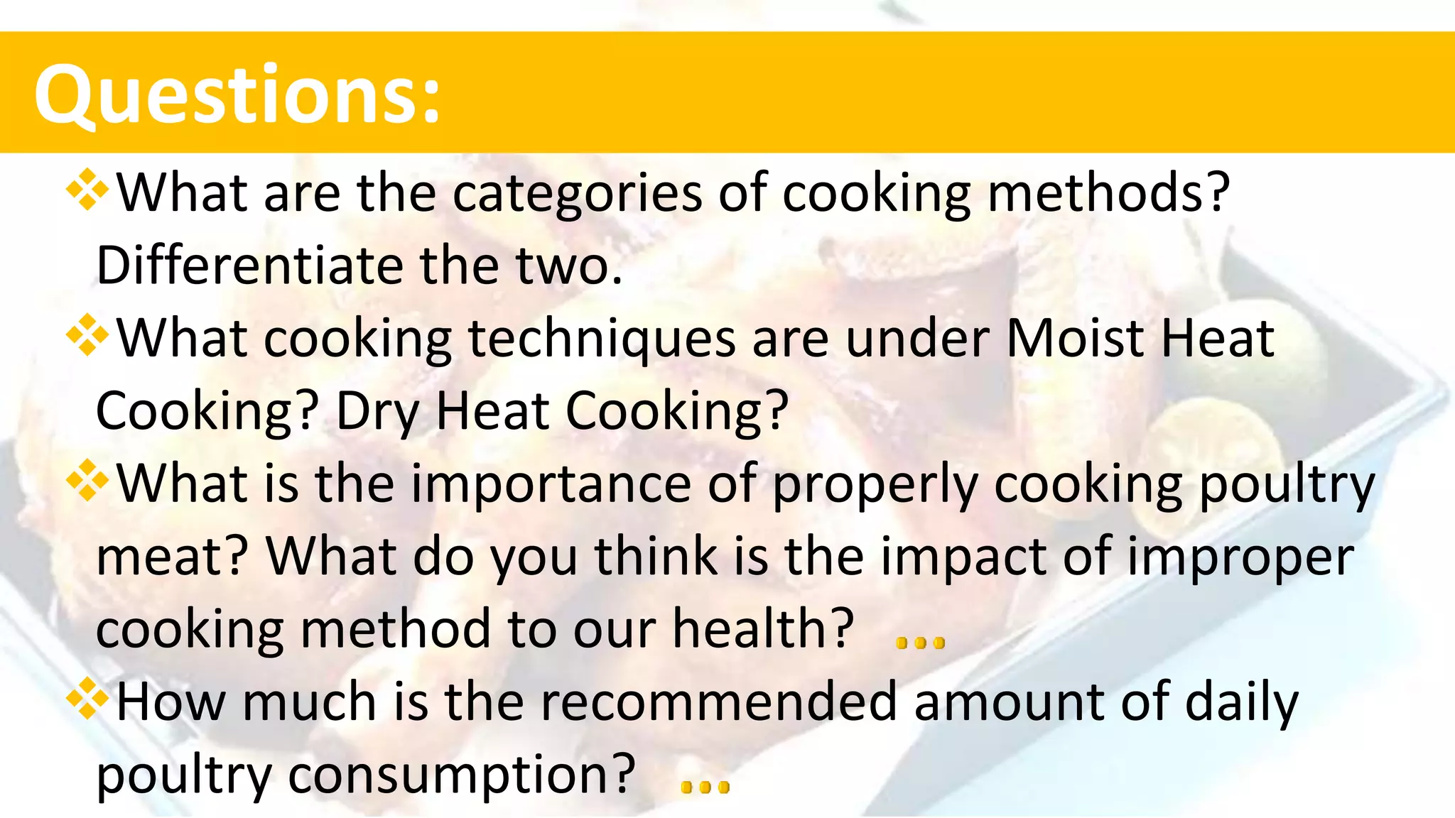 PPT for COT Methods of Cooking Poultry.pptx