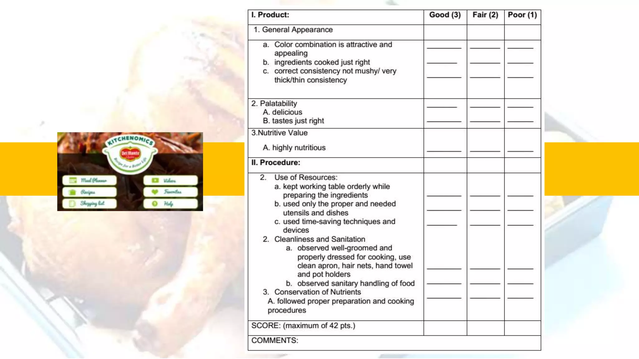 PPT for COT Methods of Cooking Poultry.pptx