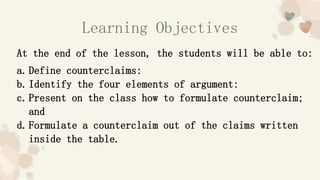 PowerPoint presentation for COUNTERCLAIM.pptx