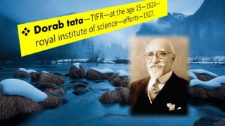 Ppt on Homi J Bhabha by kyathi sushma | PPTX