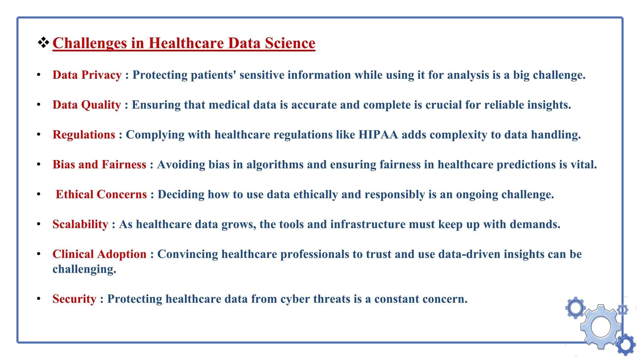 ppt for data science slideshare.pptx | Healthcare Industry | Industries