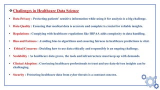 ppt for data science slideshare.pptx | Healthcare Industry | Industries