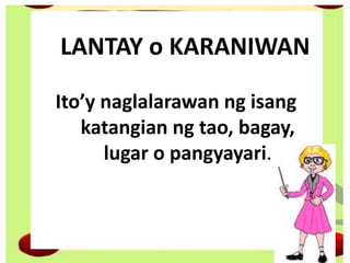 Powerpoint Presentation in Antas ng Pang-uri | PPTX