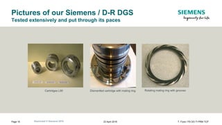 dry gas seal for turbines Class Code E | PDF
