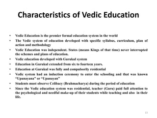 Ppt for e contet on vedic education | PPT