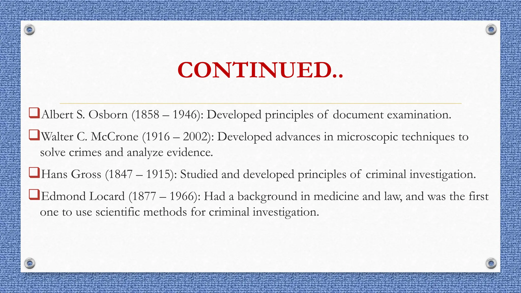 PPT Forenscis.pptxNCNDKCNSKJDSWLJSDKCASLKJC;WLDNLS;DKCV;WDKW;K | PPTX