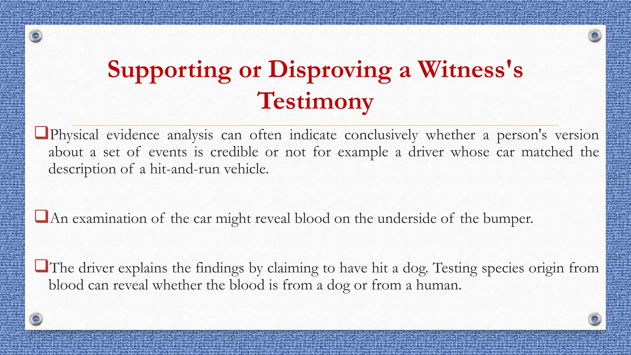 PPT Forenscis.pptxNCNDKCNSKJDSWLJSDKCASLKJC;WLDNLS;DKCV;WDKW;K | PPTX