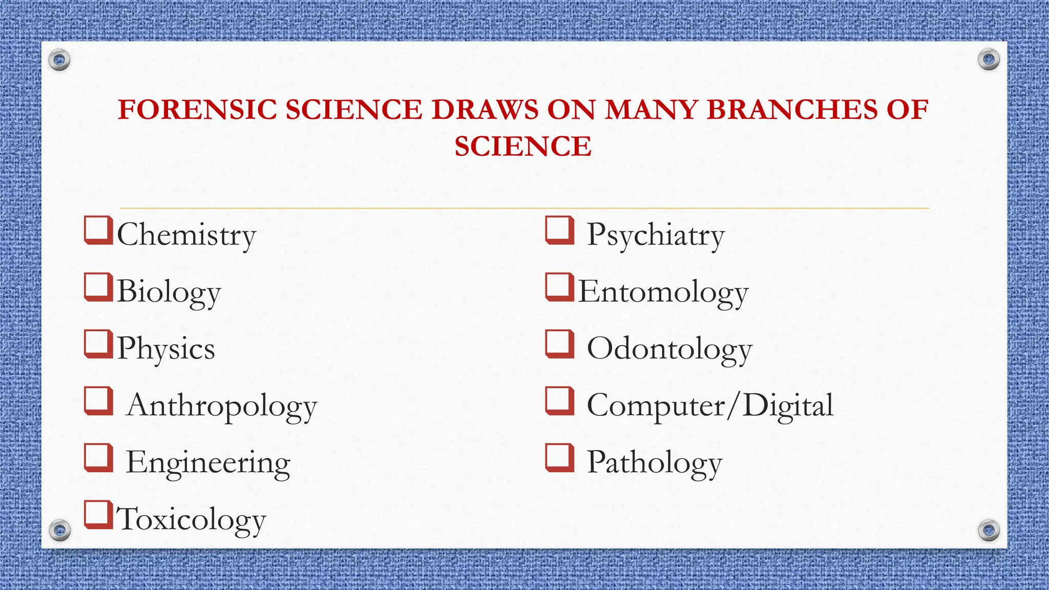 PPT Forenscis.pptxNCNDKCNSKJDSWLJSDKCASLKJC;WLDNLS;DKCV;WDKW;K | PPTX