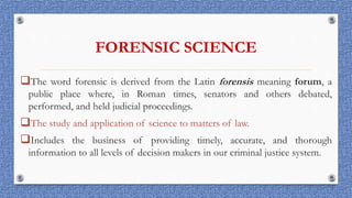 PPT Forenscis.pptxNCNDKCNSKJDSWLJSDKCASLKJC;WLDNLS;DKCV;WDKW;K | PPTX