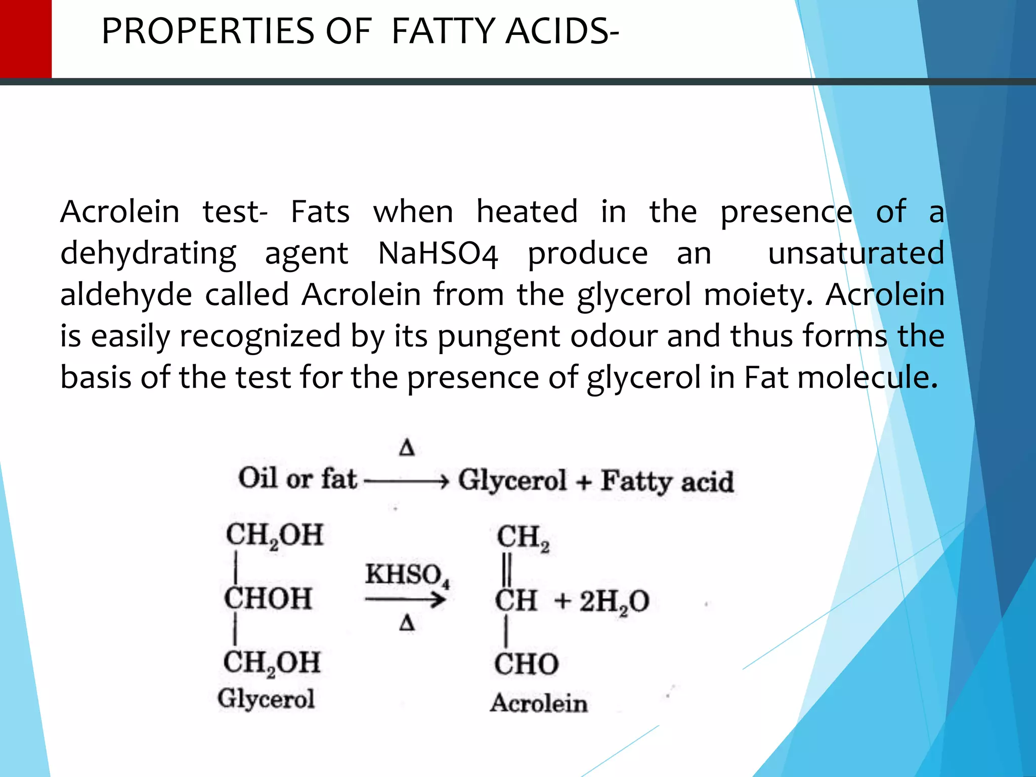 Fatty acids ppt - nomenclature & properties- By Sumati Hajela | PPTX