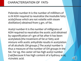 Fatty acids ppt - nomenclature & properties- By Sumati Hajela | PPTX