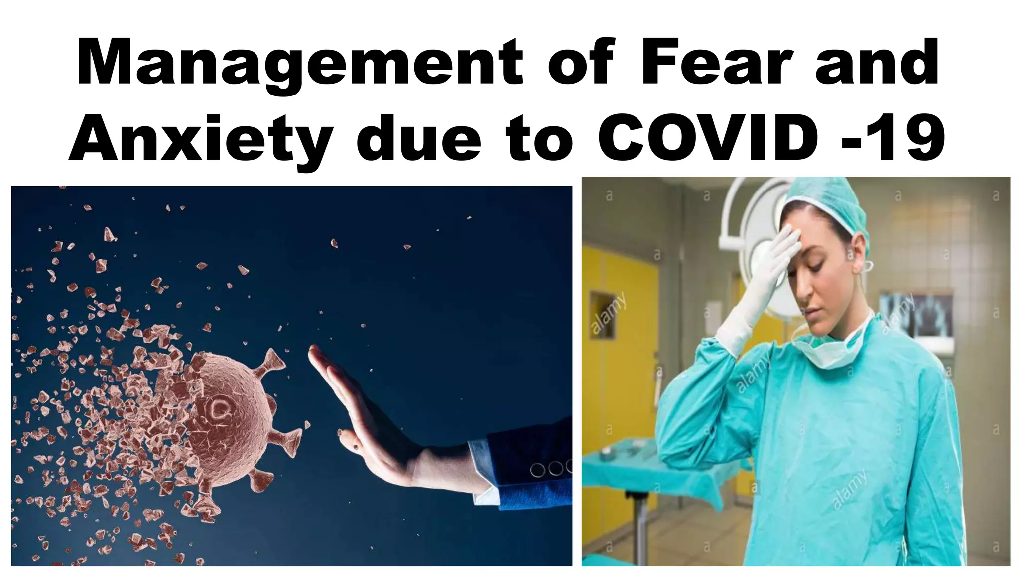 Fear and Anxiety management | difference between fear and anxiety | PPTX